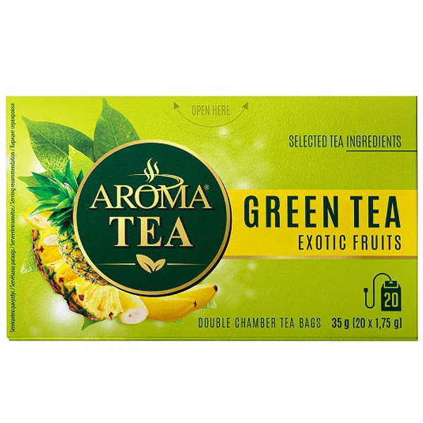Aroma Tea Green Tea Exotic fruits 20st