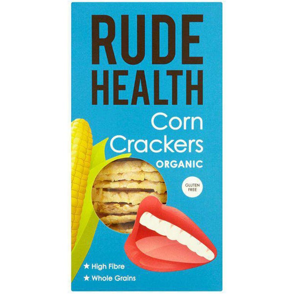 Rude Health Organic Corn Crackers maïscrackers 130g