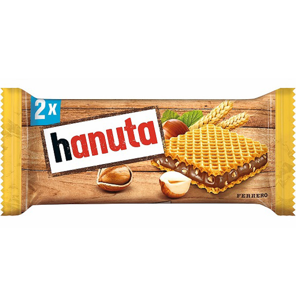 Hanuta Hazelnoot chocolade wafel 44g